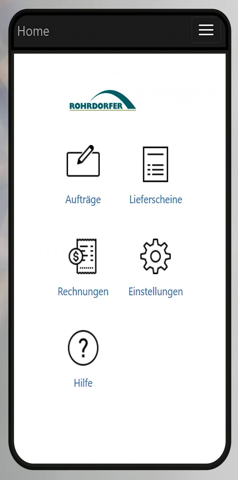Beton oder Kies digital bestellen - bei Rohrdorfer ganz einfach per App ...