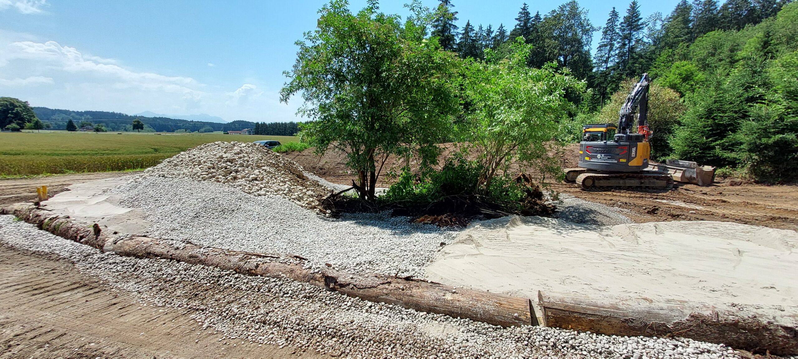Neue Lebensräume im Kieswerk Erlstätt - Rohrdorfer